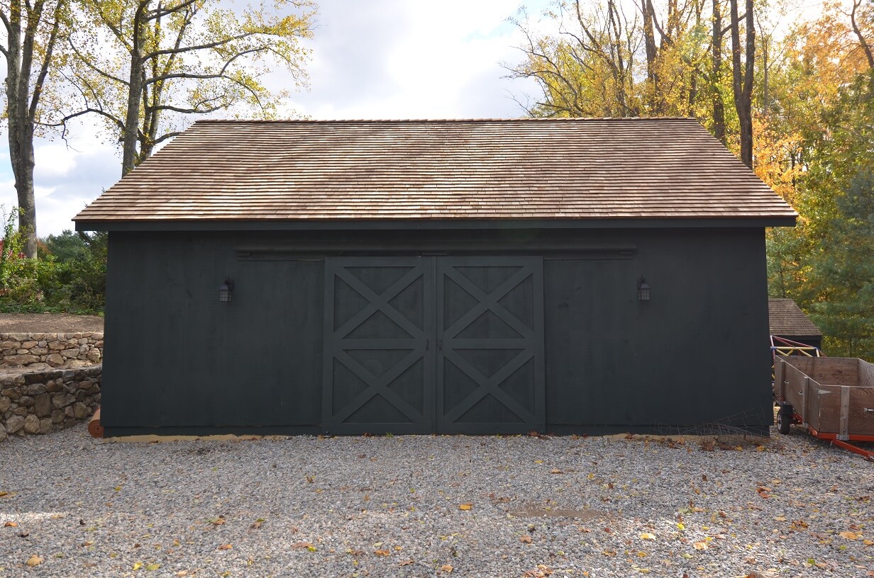 Garage Barns also known as Car Barns - Old Town Barns